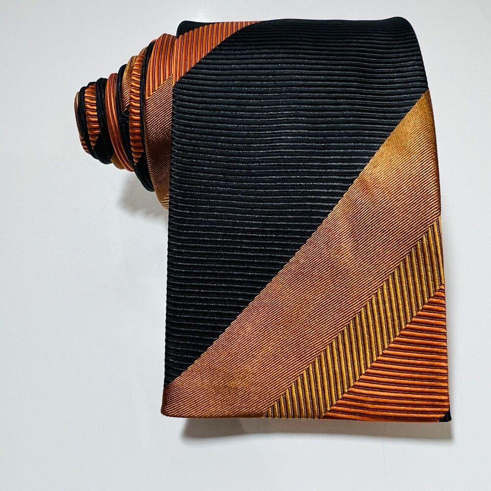 Rare Alexander Shields Orange/Black/Gold Flat End Rep… - Gem
